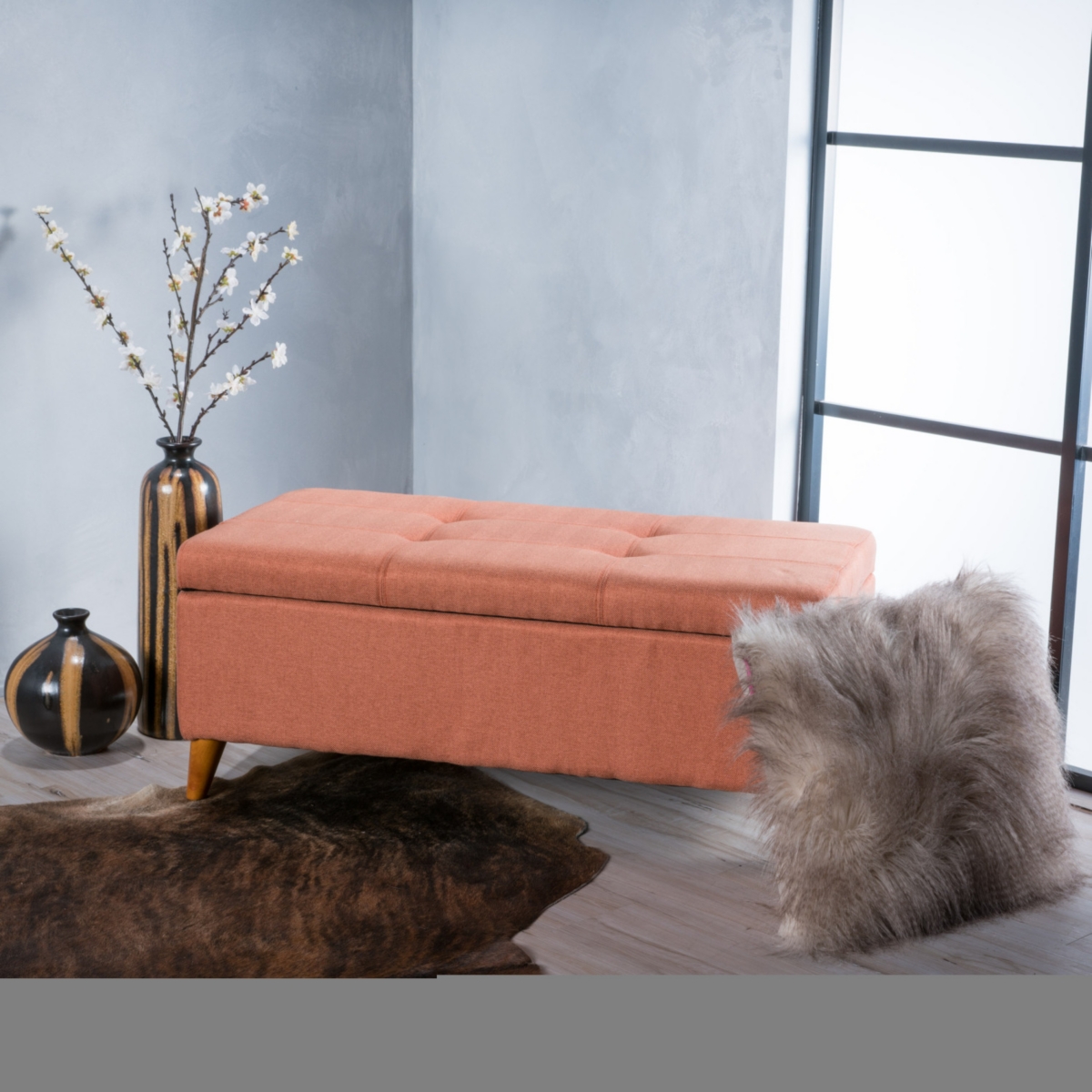 Click here for Streamdale Traditional Storage Ottoman Bench For H... prices