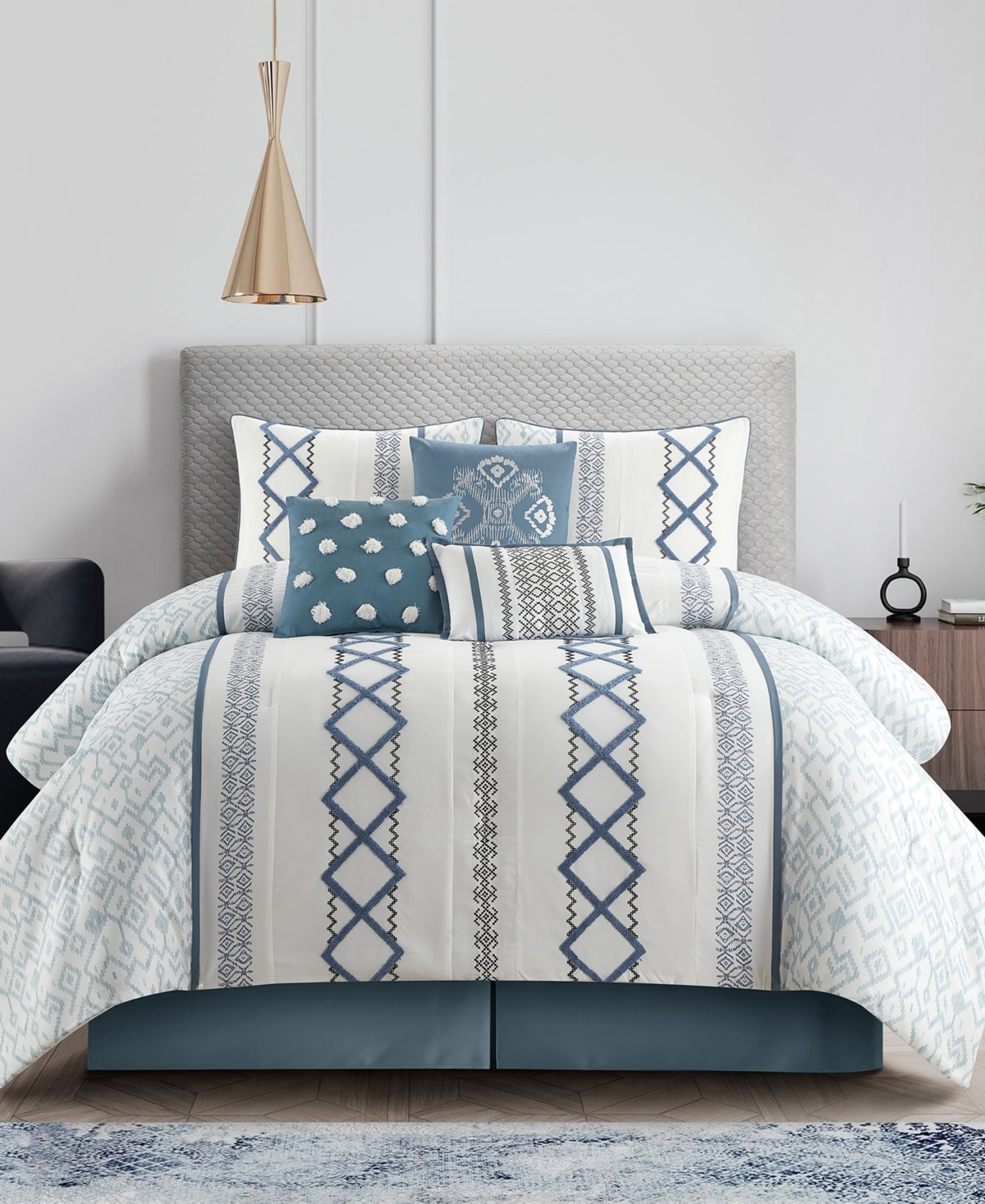 Click here for Stratford Park Anthony 7-Pc. Comforter Set  Califo... prices
