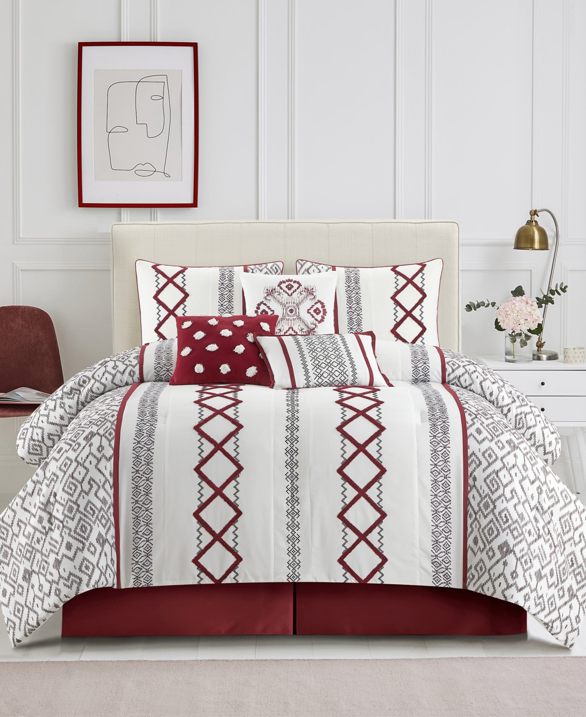 Click here for Stratford Park Anthony 7-Pc. Comforter Set  Califo... prices