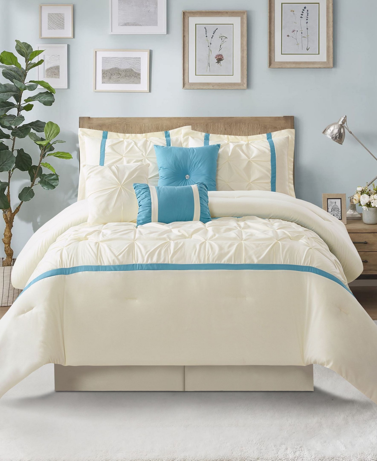 Click here for Stratford Park Elena 7-Piece Comforter Set  Califo... prices