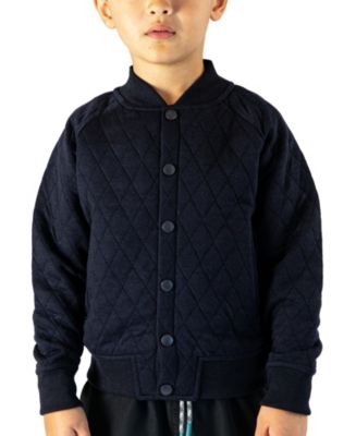 Sovereign Code Big Boys Princeton Quilted Snap Front Varsity Jacket ...