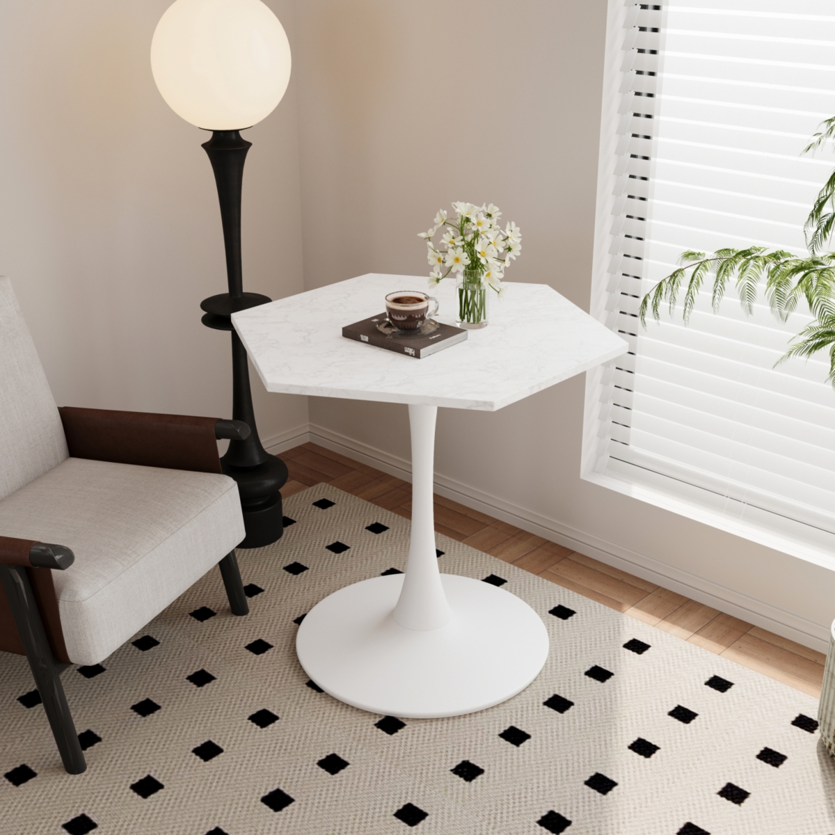 Click here for Streamdale Furniture Modern Hexagonal Coffee Table... prices