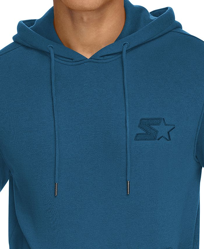 Starter Men's Classic-Fit Embroidered Logo Fleece Hoodie - Macy's