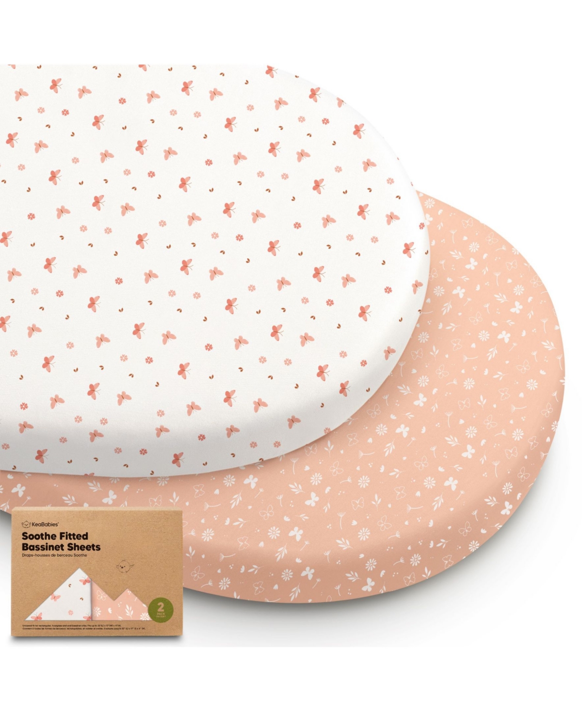 Click here for KeaBabies Bassinet Sheet for Baby Girls  Boys  2-P... prices