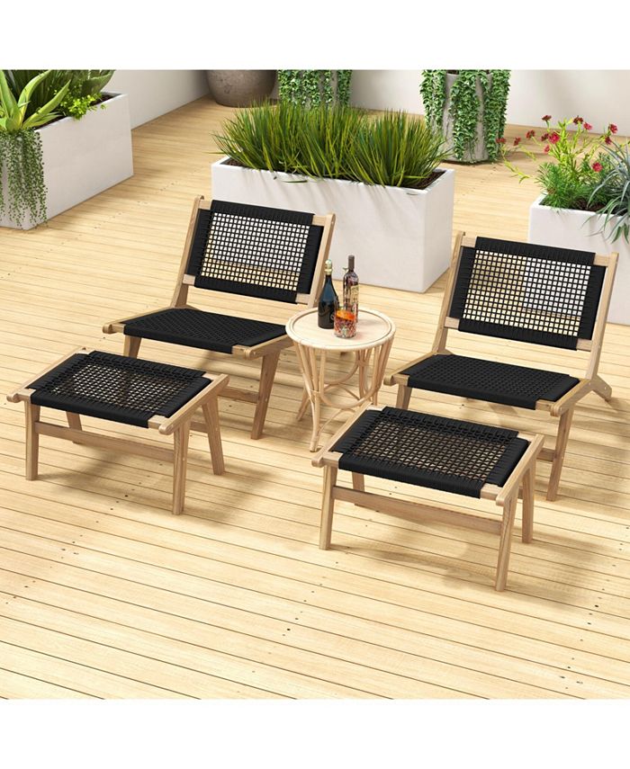 Slickblue INDOOR OUTDOOR OTTOM - Macy's