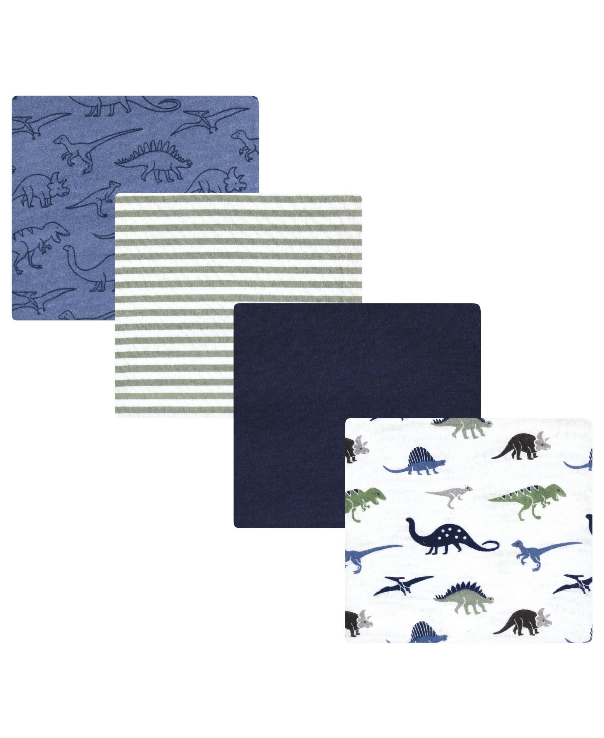 Click here for Hudson Baby Boys Soft 4 Piece Cotton-Poly Flannel... prices