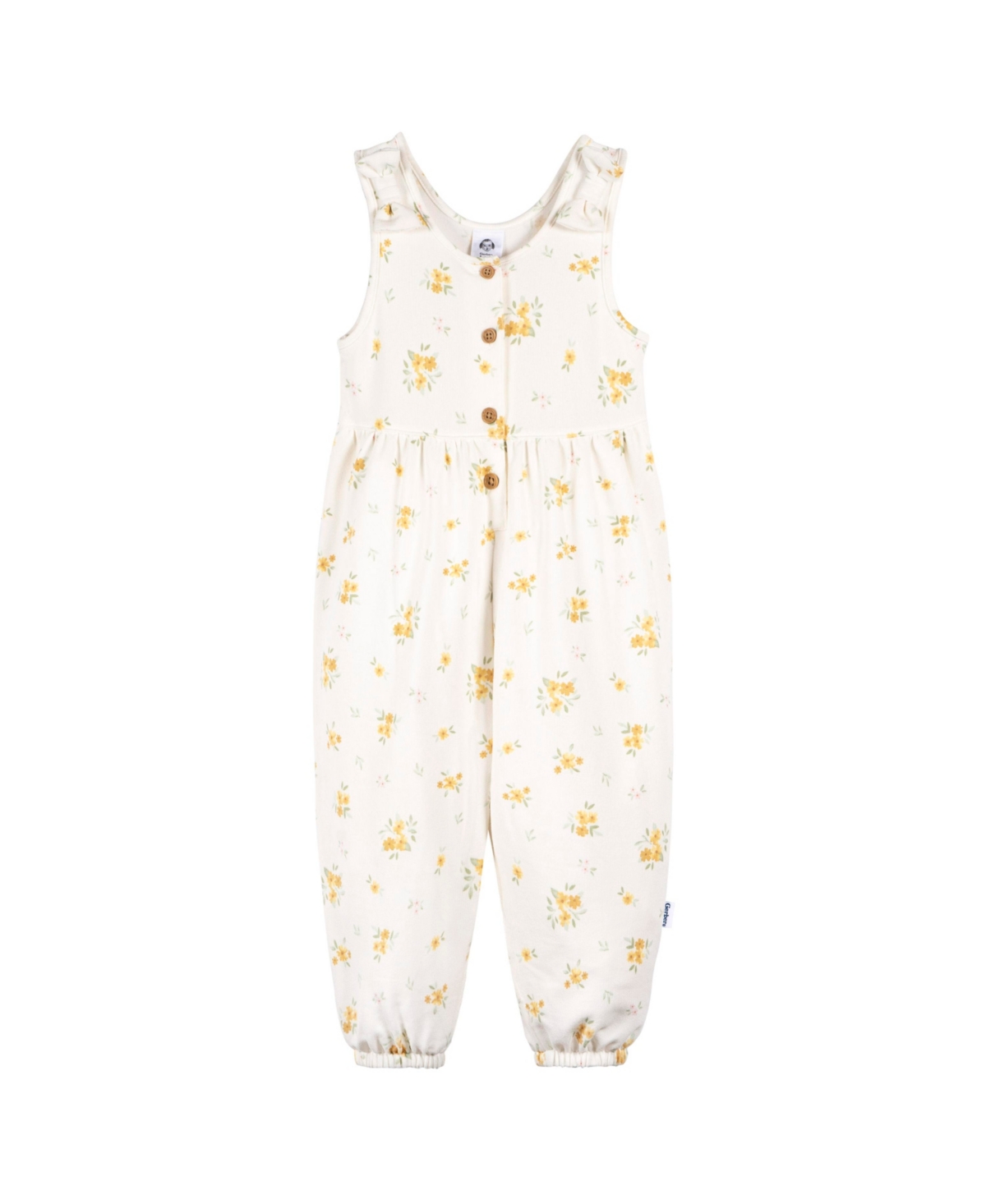 Click here for Gerber Toddler Girls Sleeveless Romper Jumpsuit -... prices