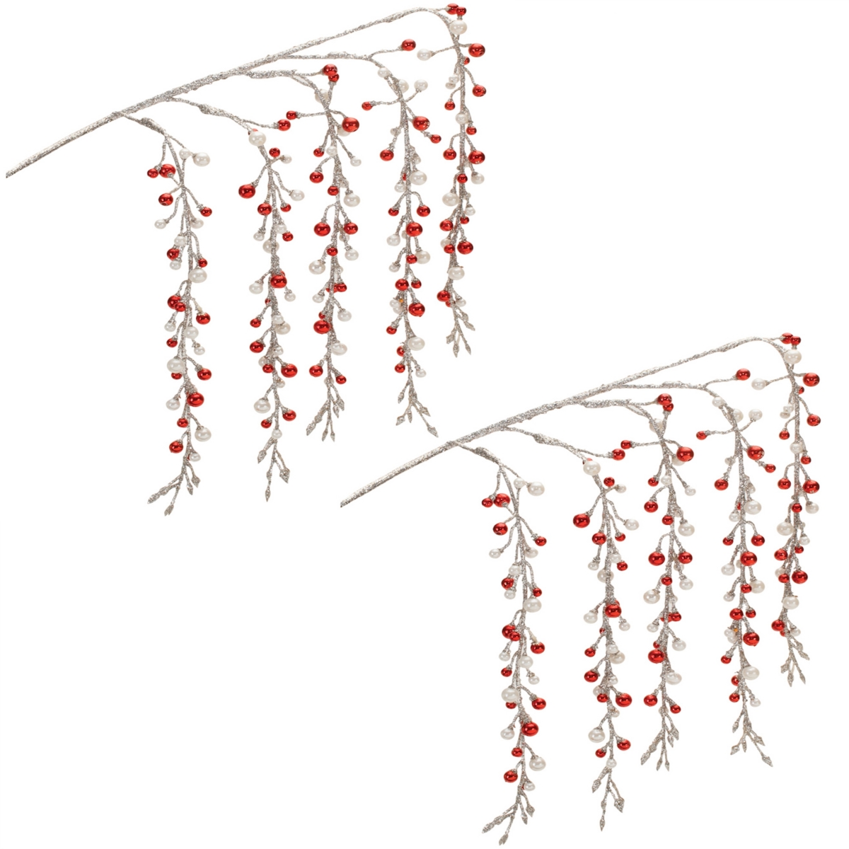 Click here for Slickblue Set of 2 Hanging Berry Branches –... prices