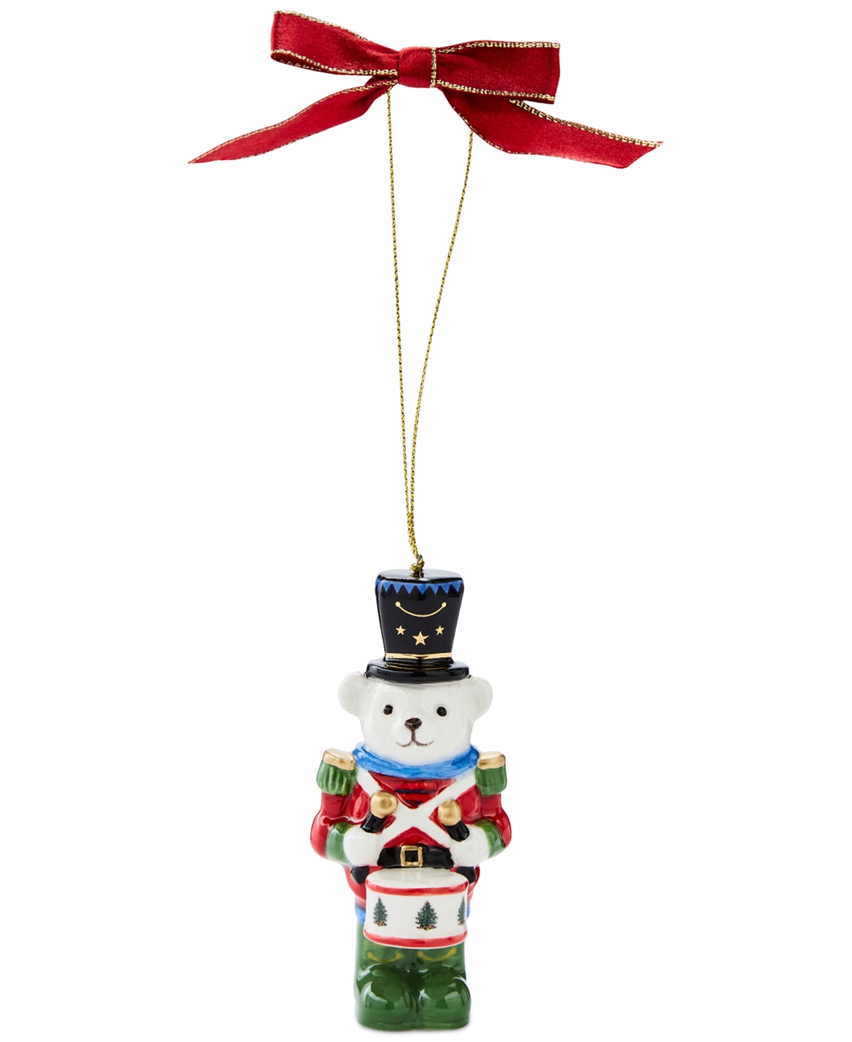 Click here for Spode Christmas Tree Teddy Bear Nutcracker Ornamen... prices