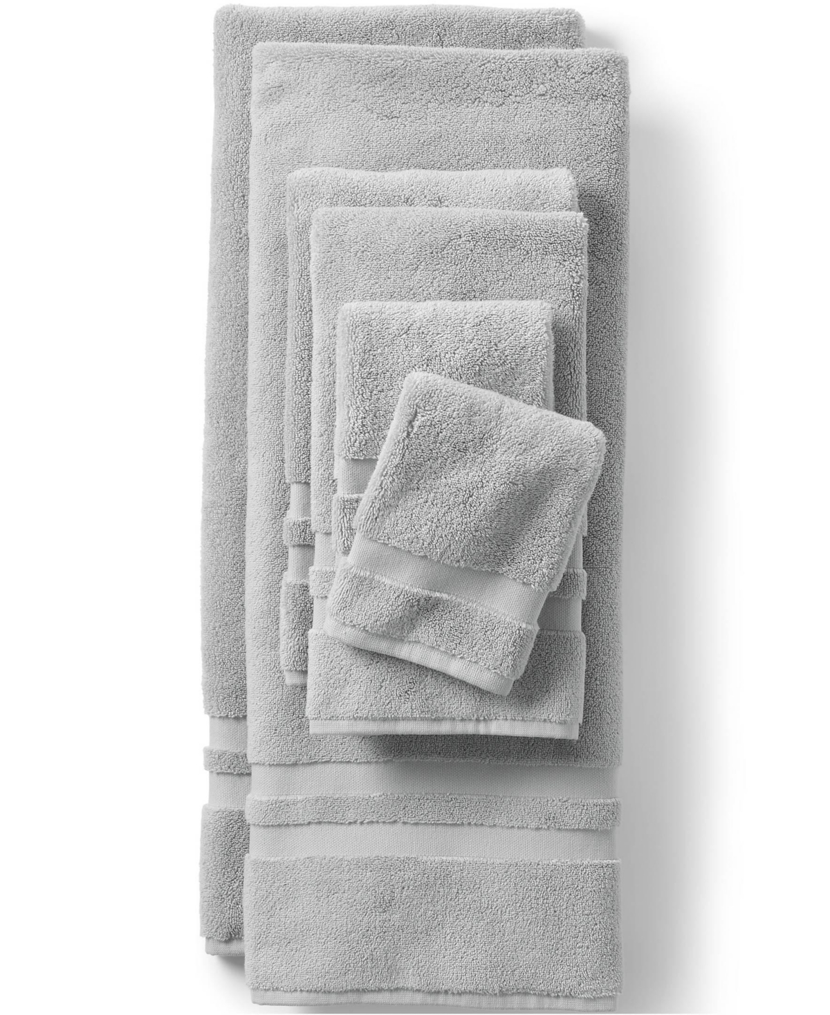 Click here for Lands End Essential Cotton 6-Piece Bath Towel Set... prices