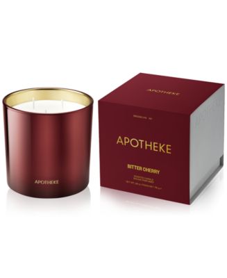 APOTHEKE Bitter Cherry 3-Wick Scented Candle, 26 oz. - Macy's