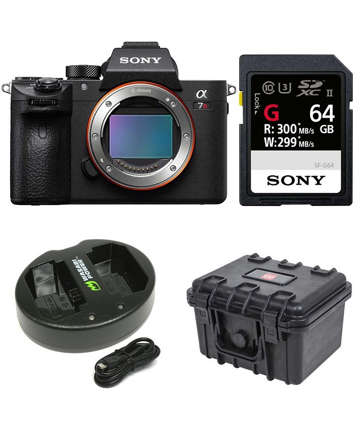 Sony Alpha a7R III A Full-Frame Mirrorless Camera with 64GB SD Card ...