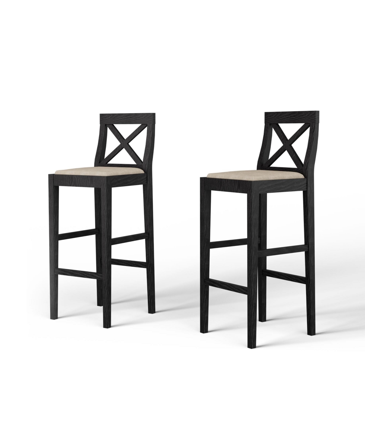 Click here for Streamdale Sturdy Rubber Wood Bar Chair Set for En... prices