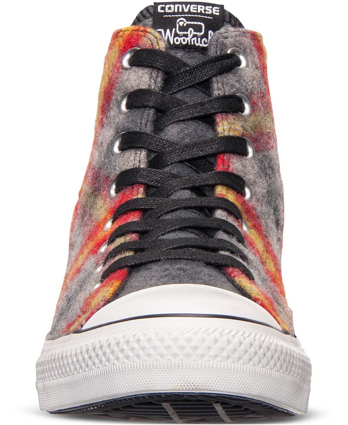 Converse Men's Chuck Taylor All Star Hi Woolrich Casual Sneakers from ...