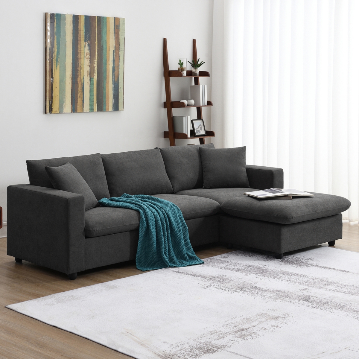 Click here for Streamdale Furniture 100.4x64.6 Modern Sectional S... prices