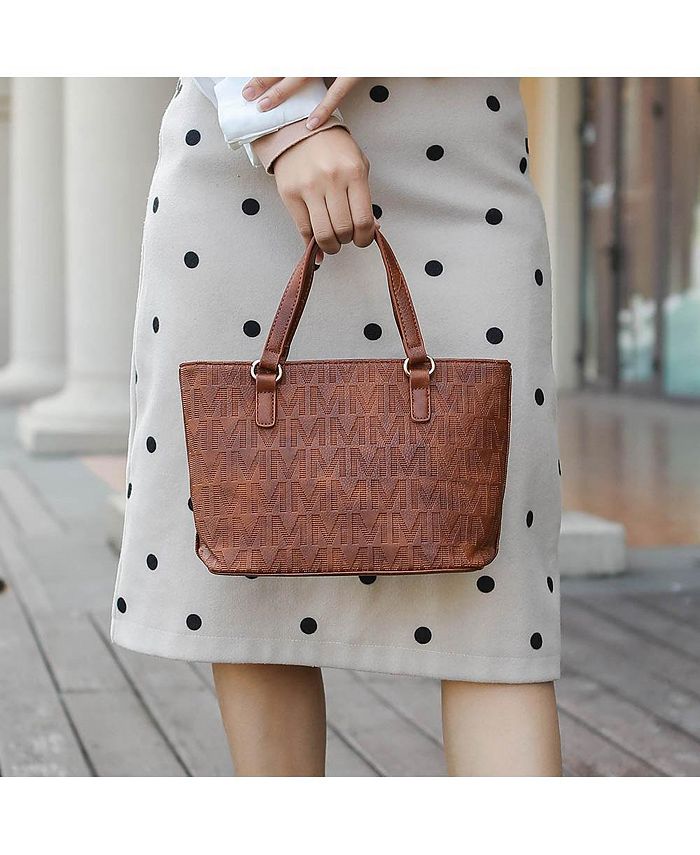 MKF Collection Edelyn Signature 4Pcs Tote Set, with Mini tote, Pouch ...