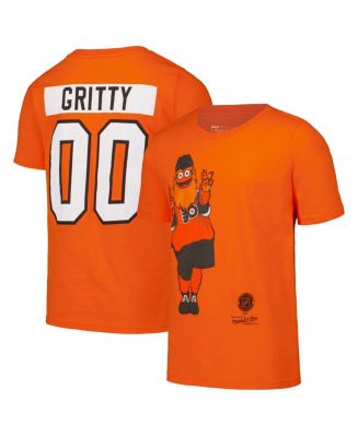Mitchell & Ness Big Boys and Girls Orange Philadelphia Flyers Gritty ...