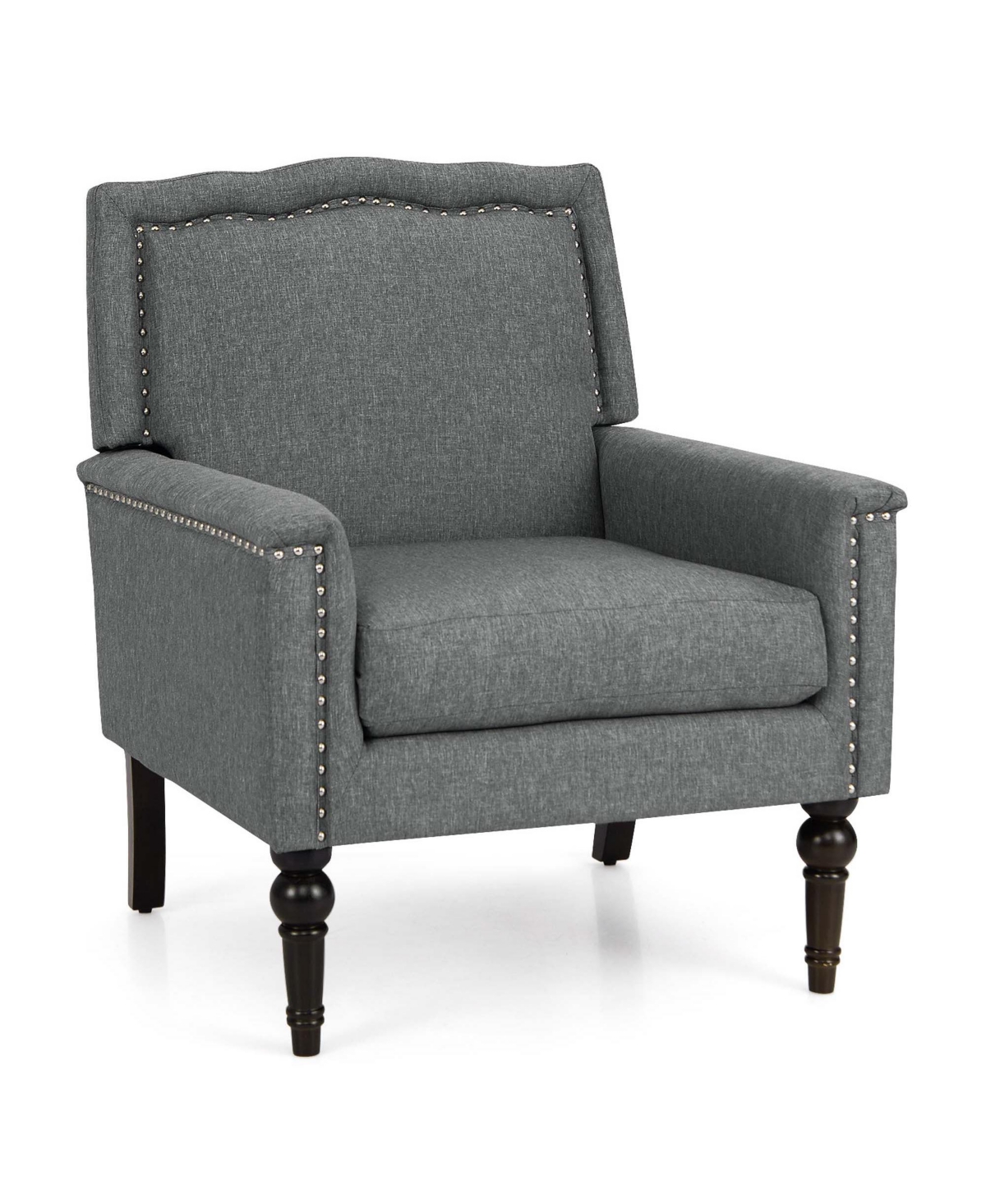 Click here for 1 Pcs Mid-century Modern Armchair with Thick Cushi... prices