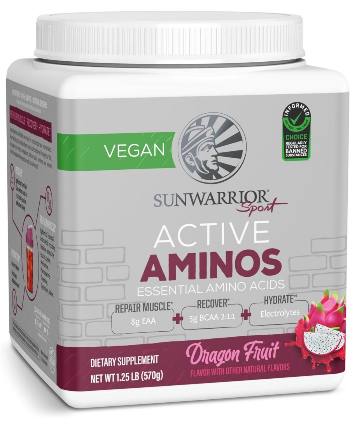 Click here for Sunwarrior Active Aminos  Dragon Fruit  570gm prices