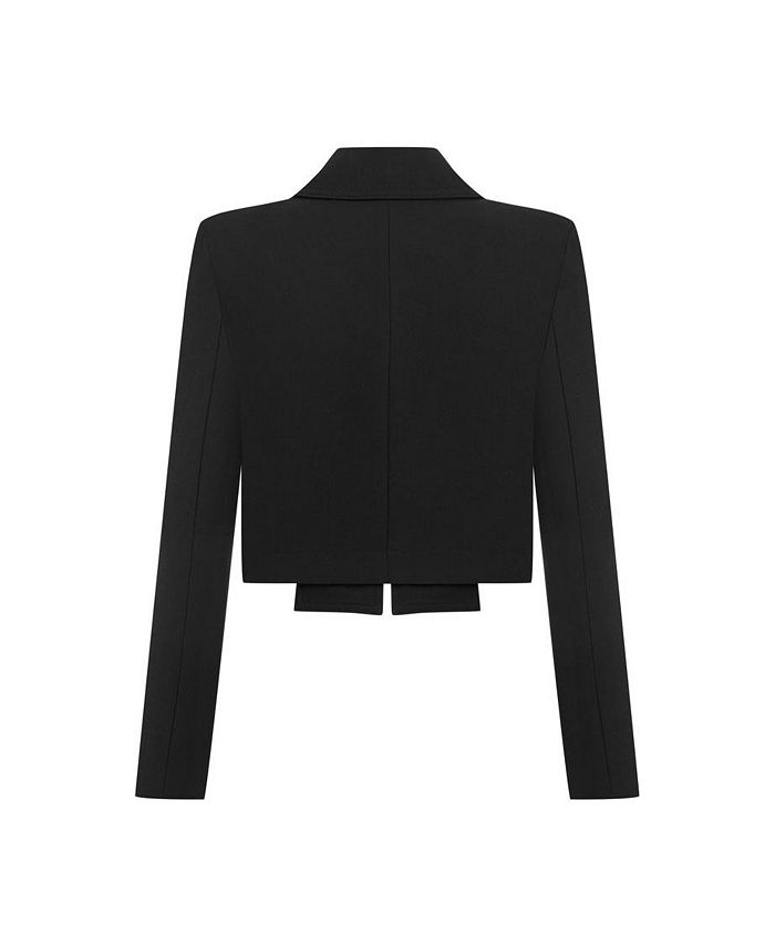 NOCTURNE Women's Shoulder Pad Jacket - Macy's
