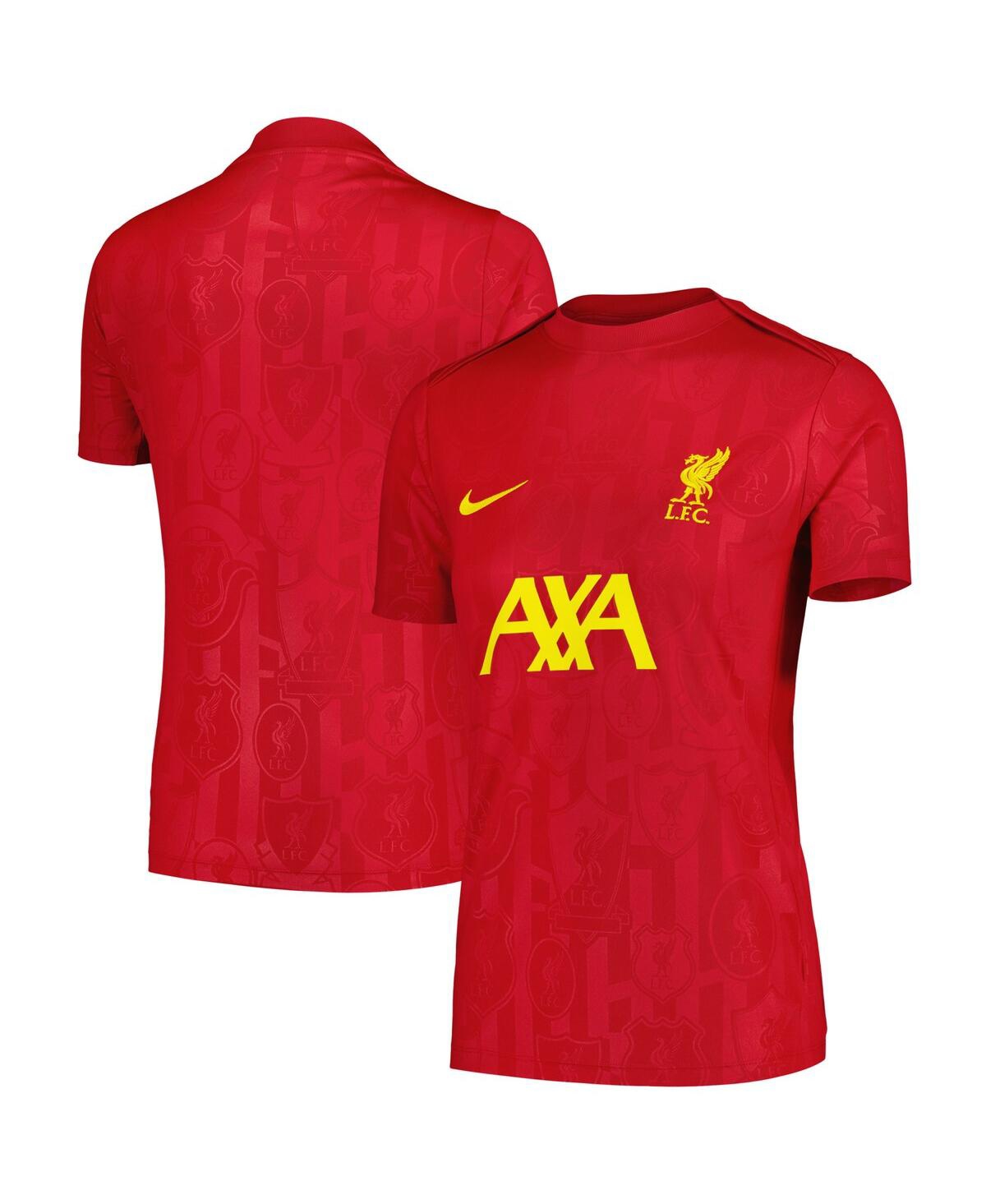 Click here for Nike Womens Red Liverpool 2024/25 Academy Pro Pre-... prices