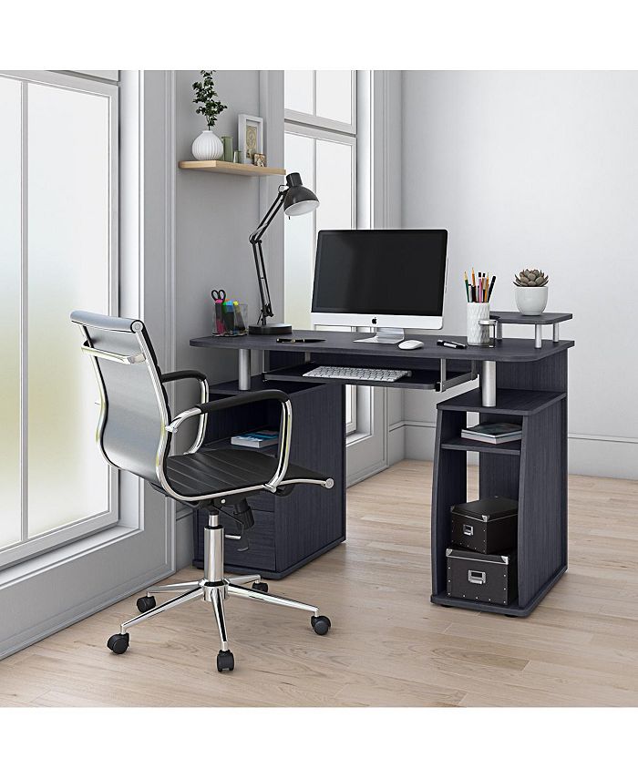 Simplie Fun Complete Computer Workstation Desk With Storage - Macy's
