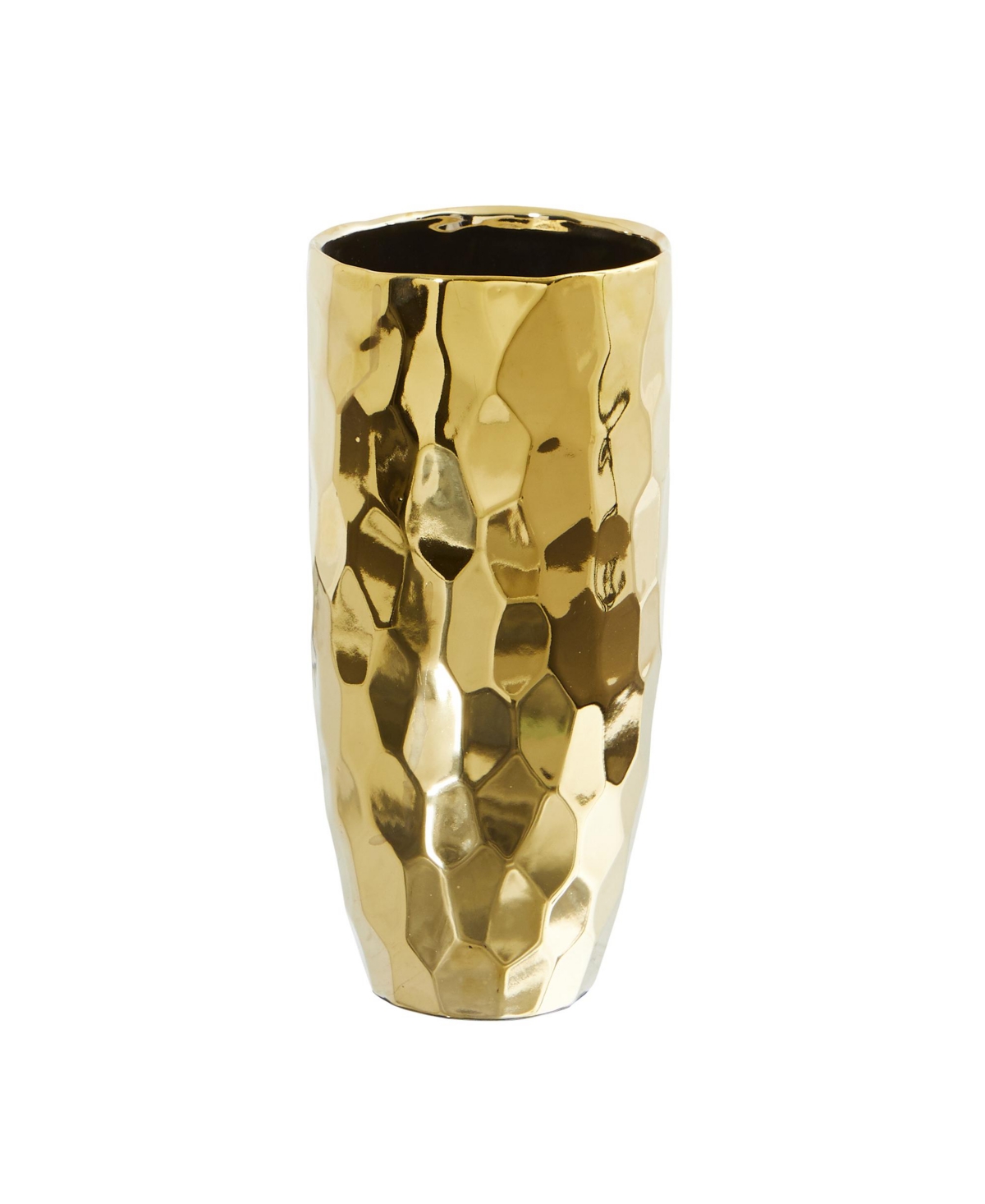 Click here for Slickblue Designer Gold Cylinder Vase Luxurious Ho... prices