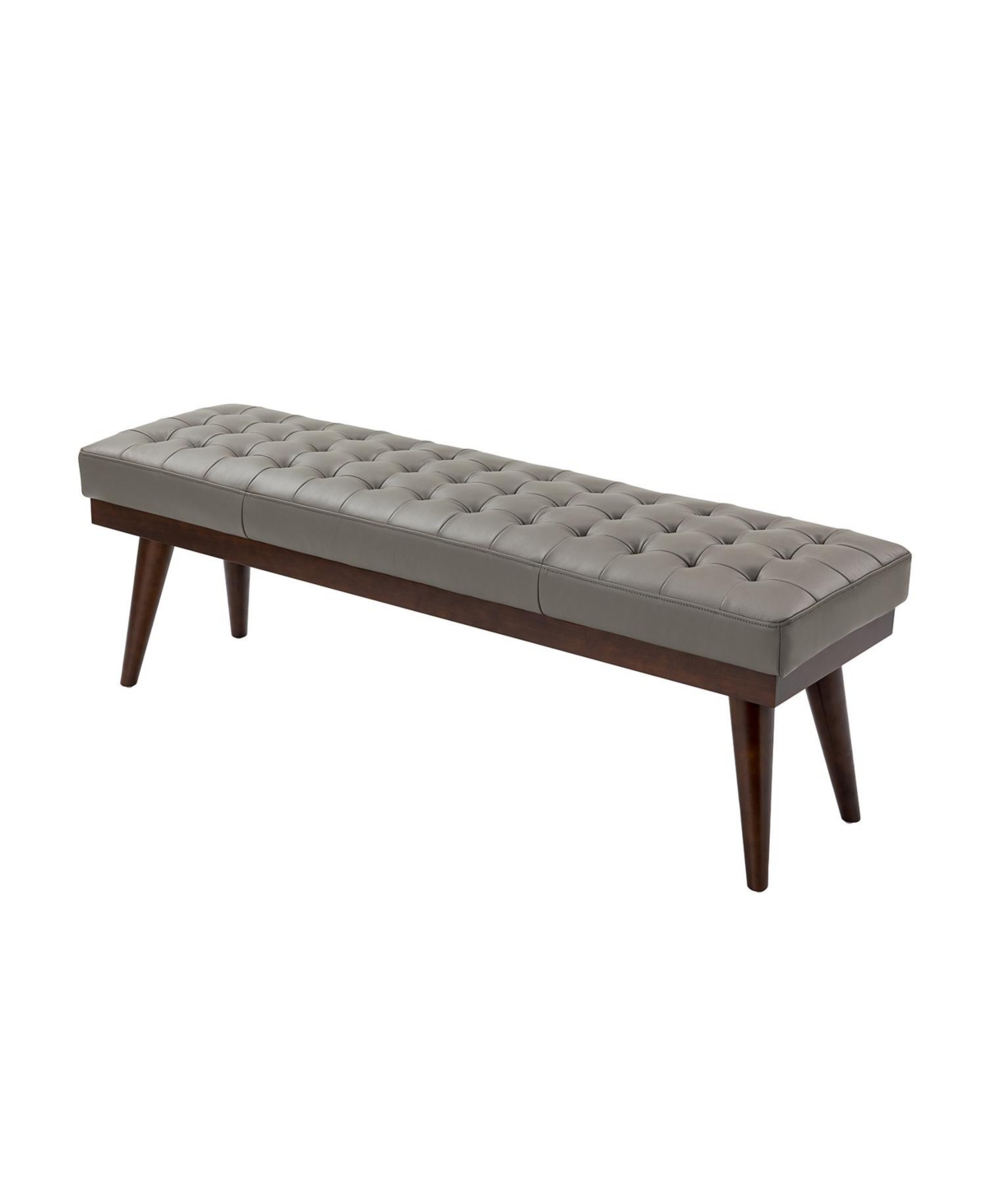 Click here for Terencio 55.5 Wide Bedroom Genuine Leather Bench -... prices