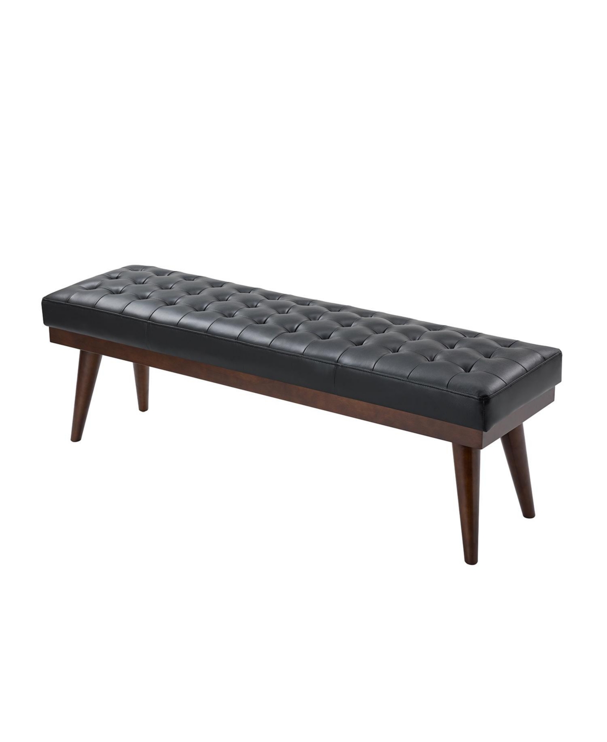 Click here for Terencio 55.5 Wide Bedroom Genuine Leather Bench -... prices