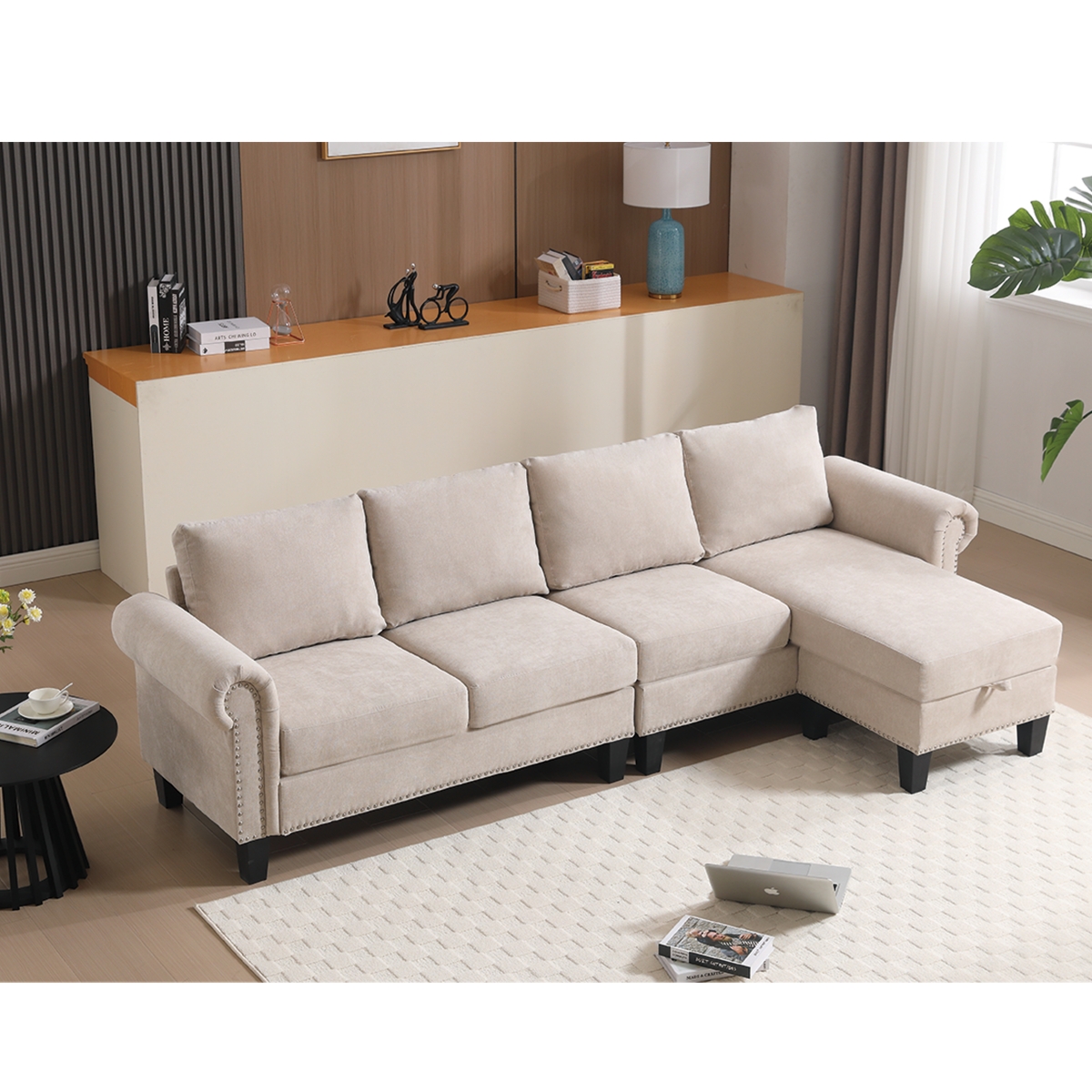 Click here for Streamdale Furniture Convertible Sectional Sofa wi... prices