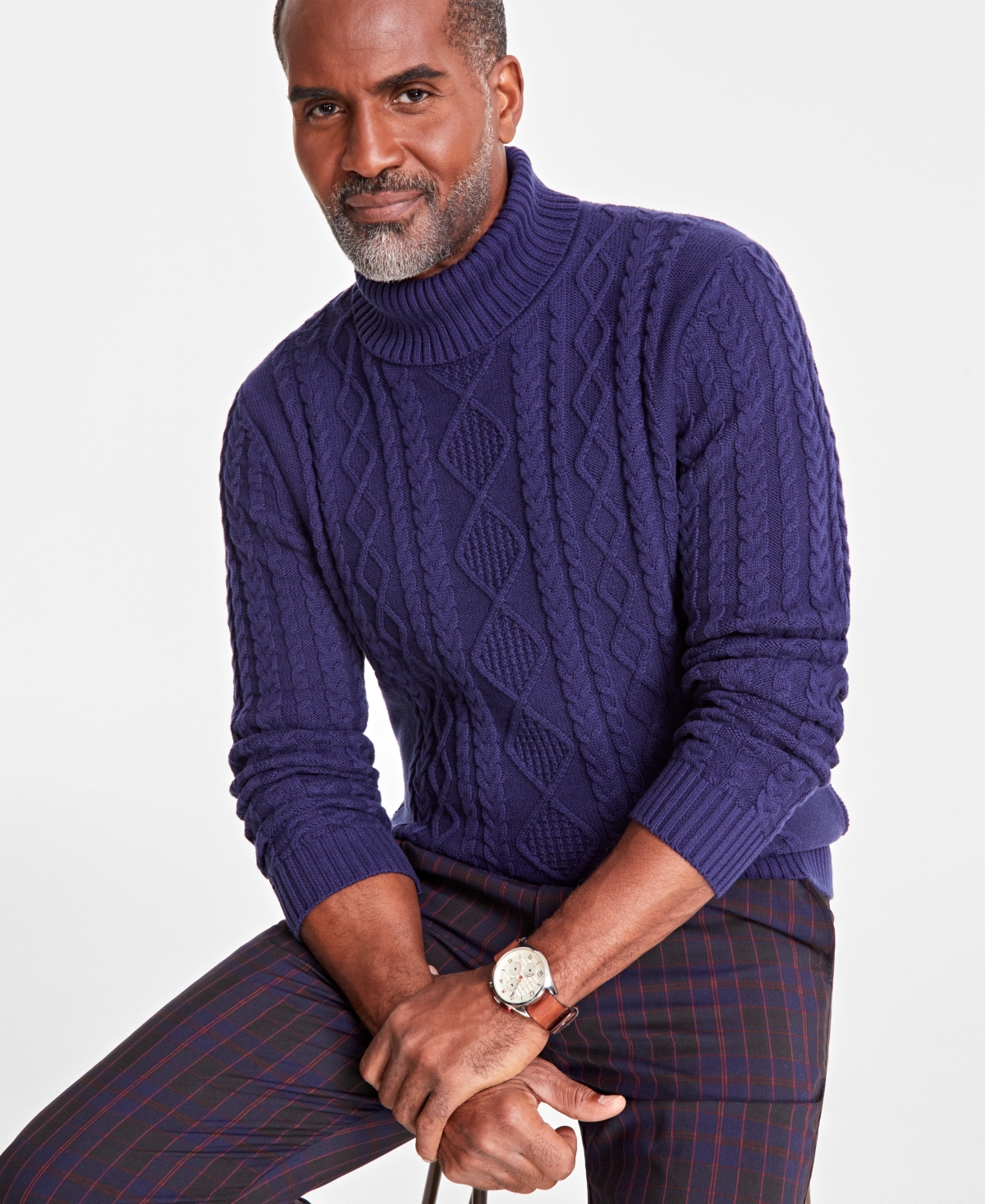 Click here for Club Room Mens Chunky Turtleneck Sweater  Created... prices