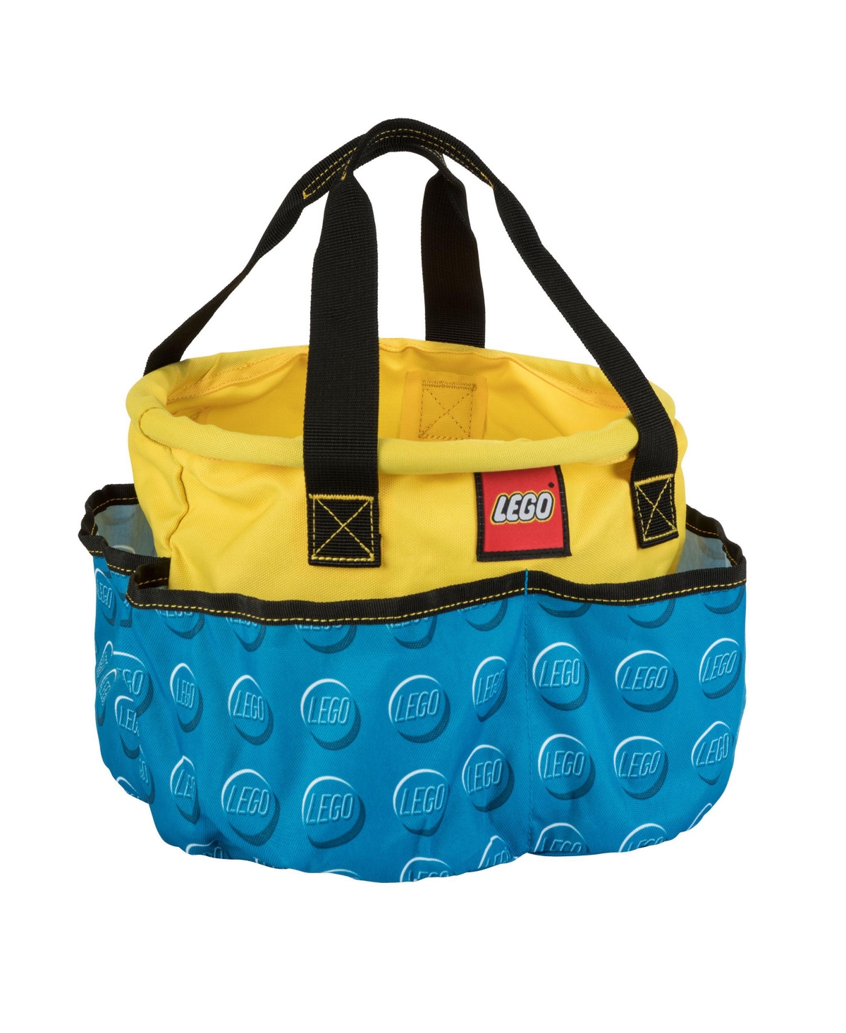 Click here for LegoBags Lego Storage - Big Toy Bucket - Blue/yell... prices