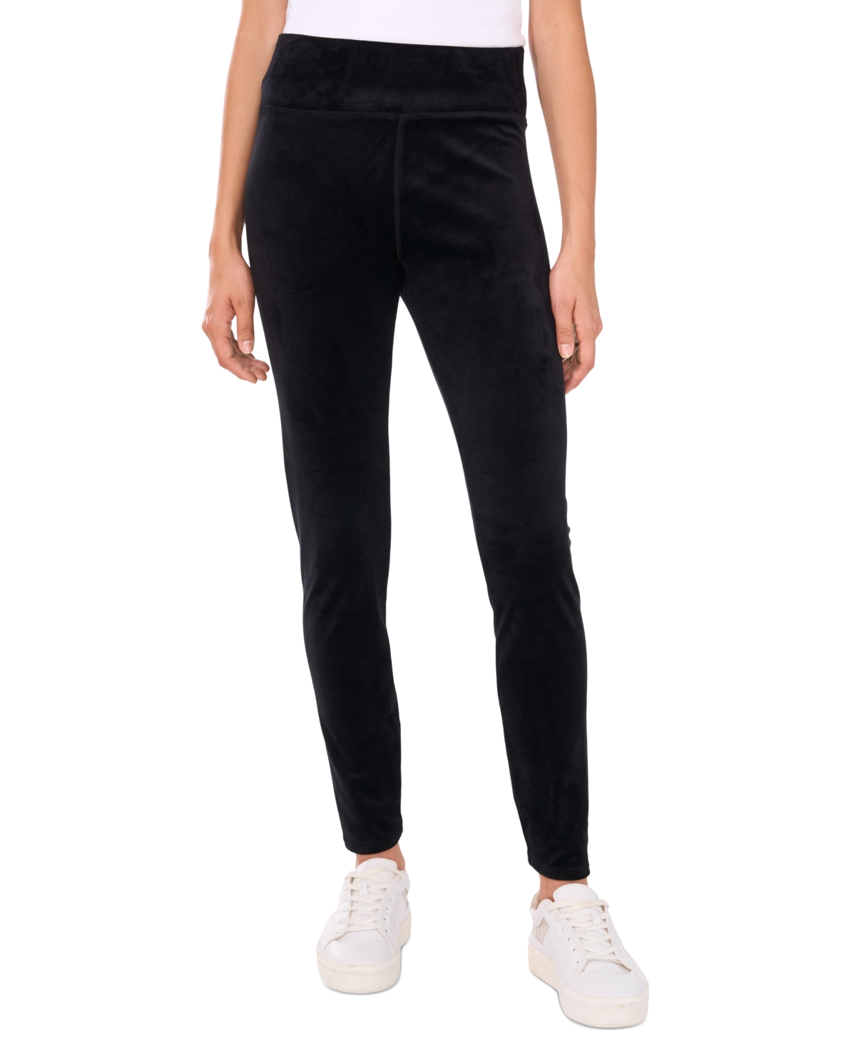 Click here for Vince Camuto Womens Velour Leggings - Rich Black prices