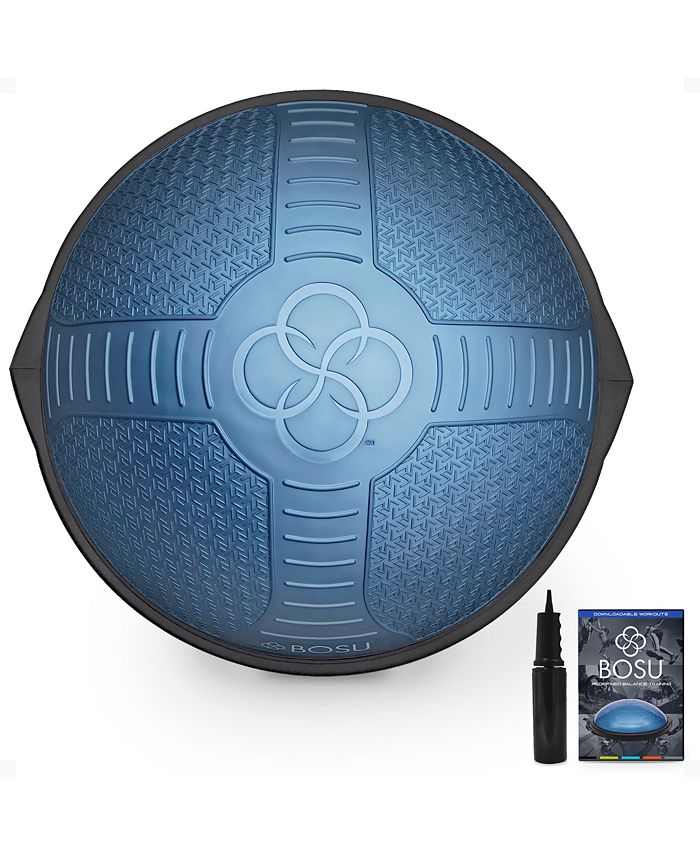 Bosu Home Balance Trainer for Strength, Flexibility, and Cardio ...