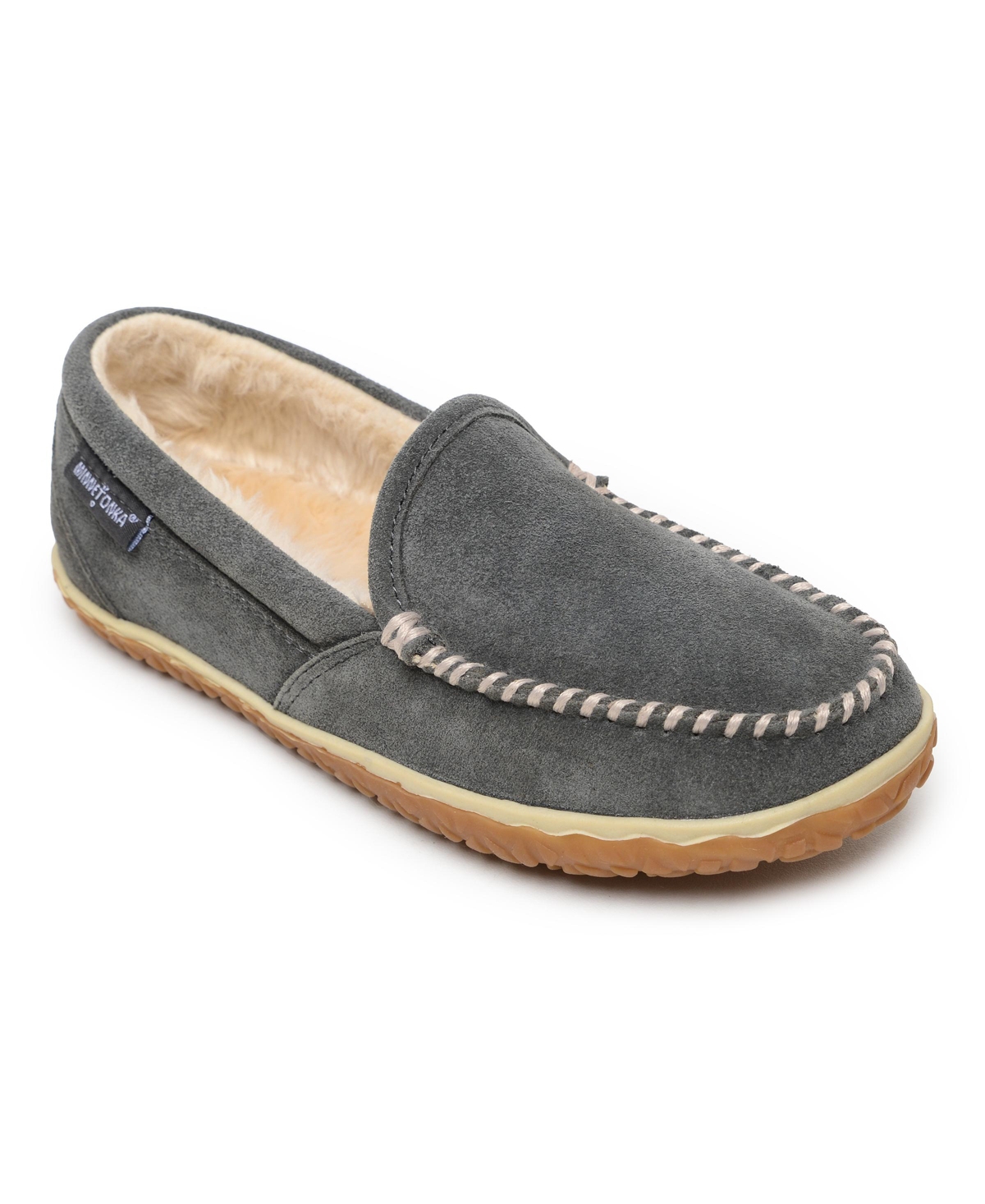 Click here for Minnetonka Womens Tempe Slippers - Grey prices