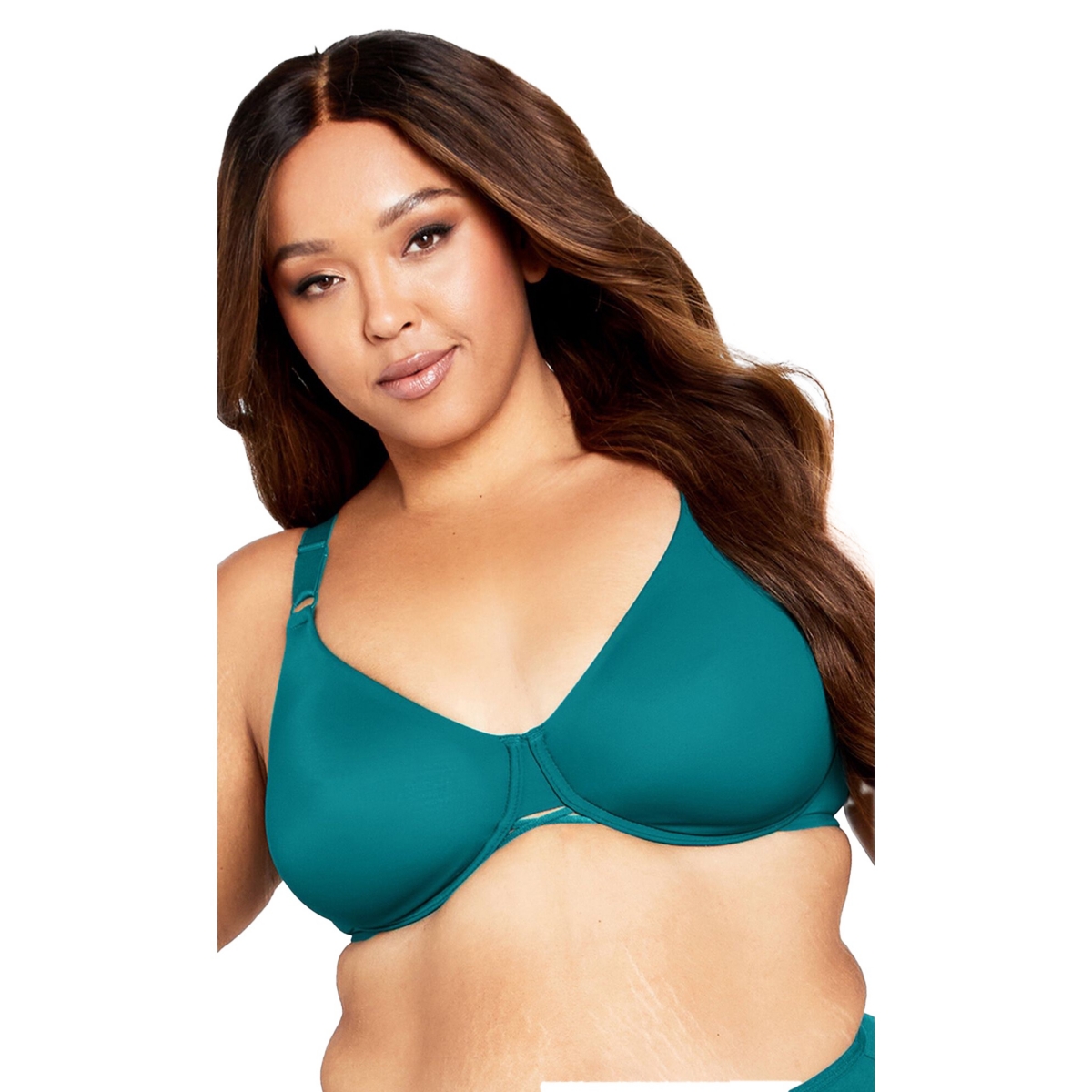 Click here for Avenue Womens Fashion Smooth Back Bra - Deep teal prices