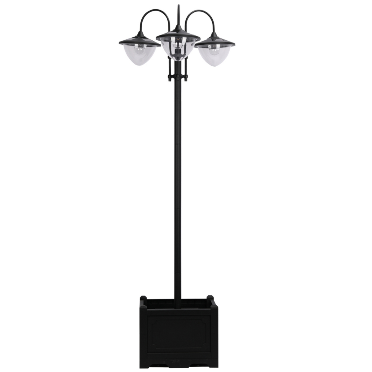 Click here for Solar Lamp Post with Planter  6 Hour Led Lighting... prices