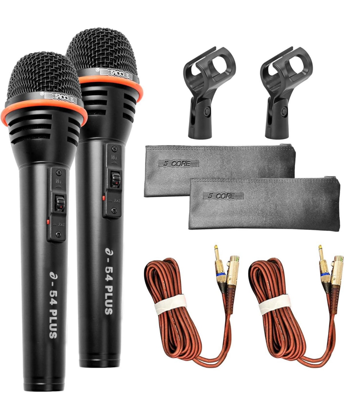 Click here for 5 Core Dynamic Microphone A-54 2PCS  Omni Directio... prices