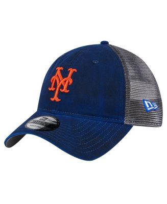 New Era Men's Royal New York Mets Team Slick Trucker 9TWENTY Adjustable ...