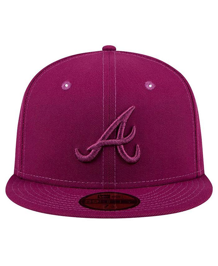 New Era Men's Atlanta Braves Color Pack 59FIFTY Fitted Hat - Macy's