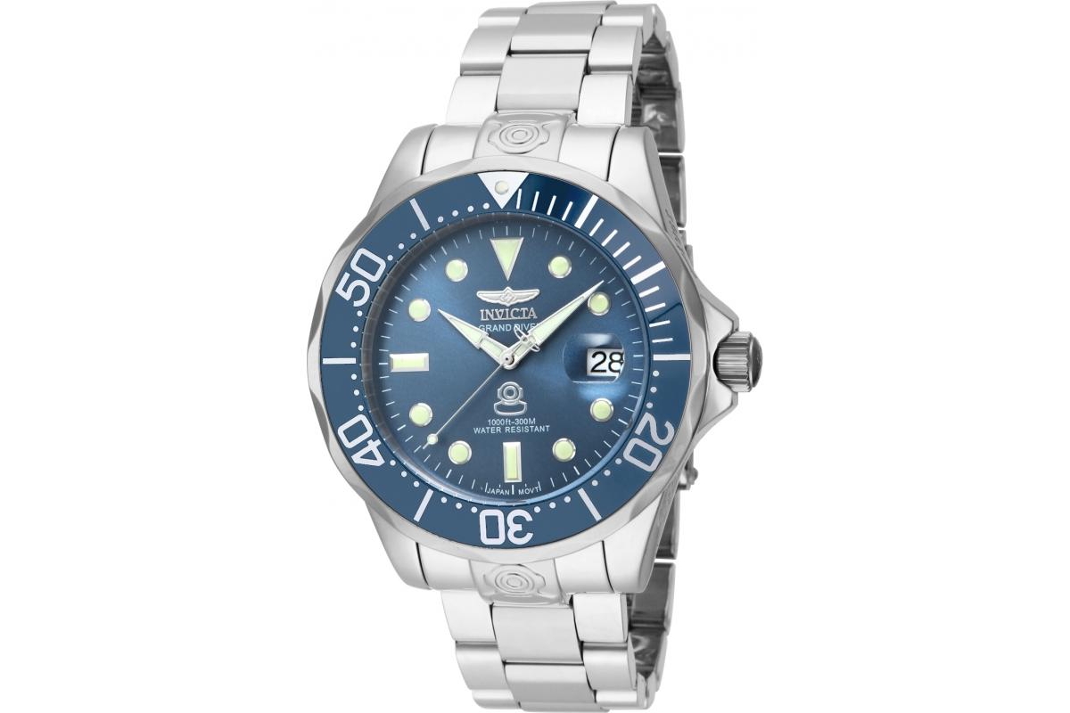 Click here for Invicta Mens Pro Diver Automatic 3 Hand Metallic B... prices