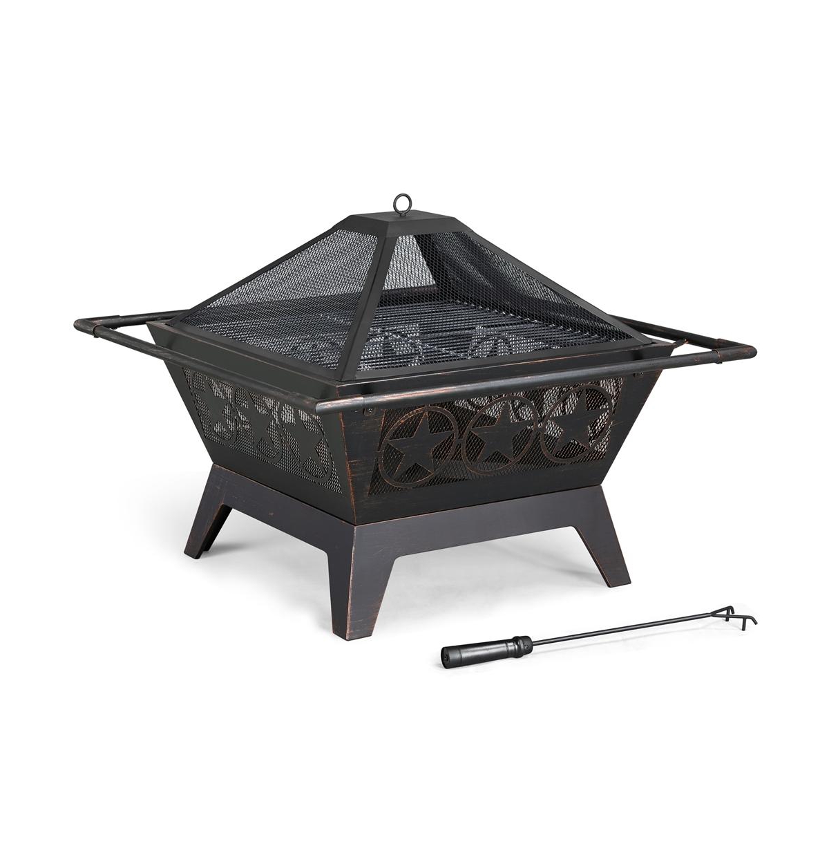 Click here for Yaheetech Iron Fire Pit for Patio Bbq Camping Bonf... prices