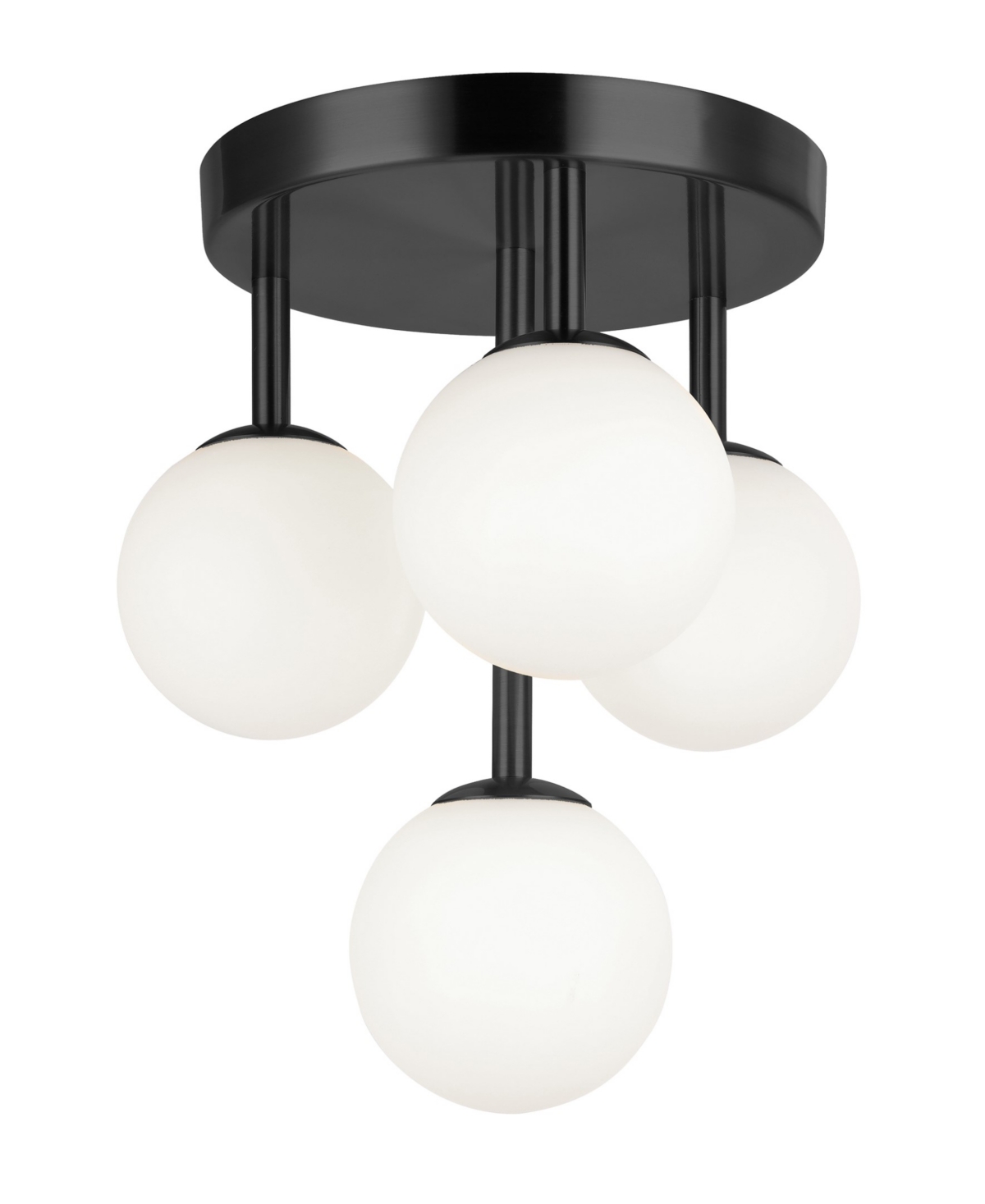 Click here for Dainolite 11.75 Metal Megallan 4 Light Matte Black... prices