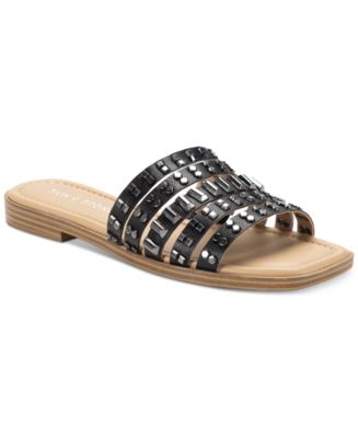 Sun + Stone Women's Martaa Stud Slides, Created for Macy's - Macy's