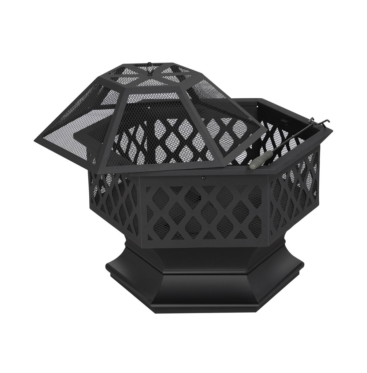 Click here for Yaheetech 24in Heavy Duty Fire Pit for Outdoor Pat... prices