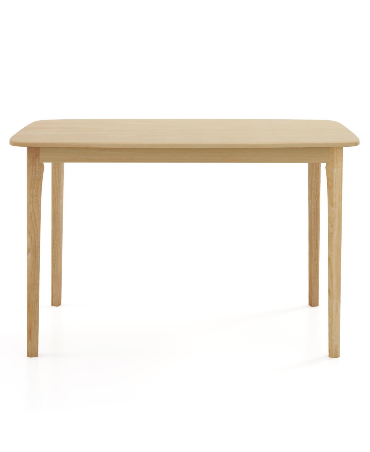 Click here for Sugift 48 Inch Solid Wood Dining Table with Rubber... prices