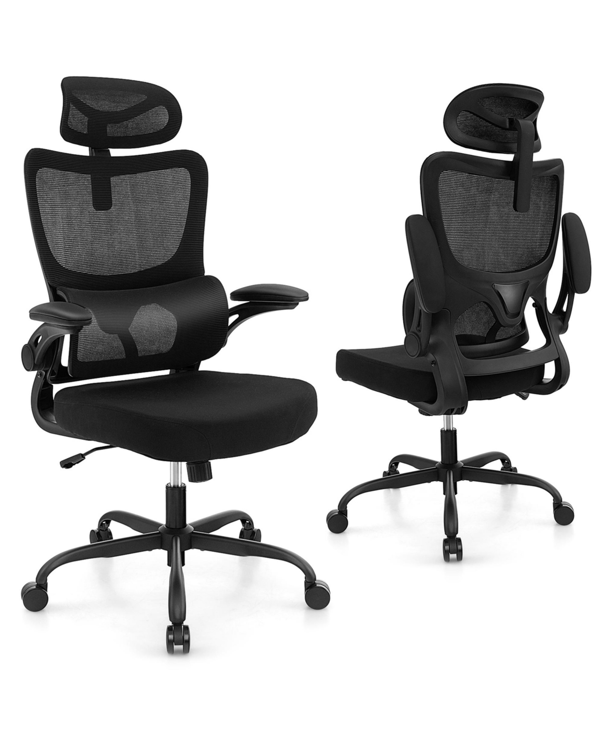 Click here for Mesh Office Chair with Adaptive Lumbar Support Fli... prices