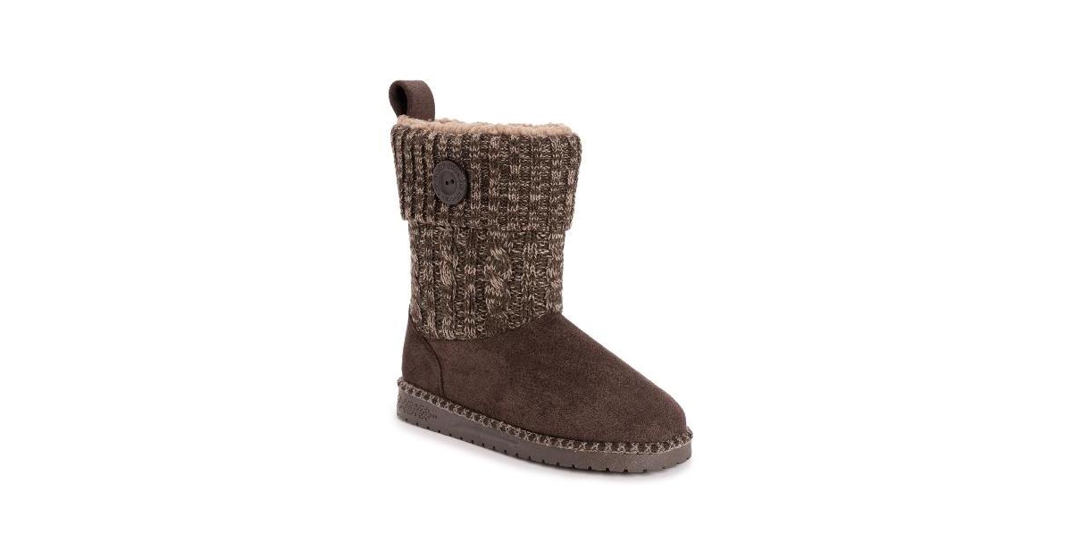 Click here for Muk Luks Womens Janet Boot - Java prices