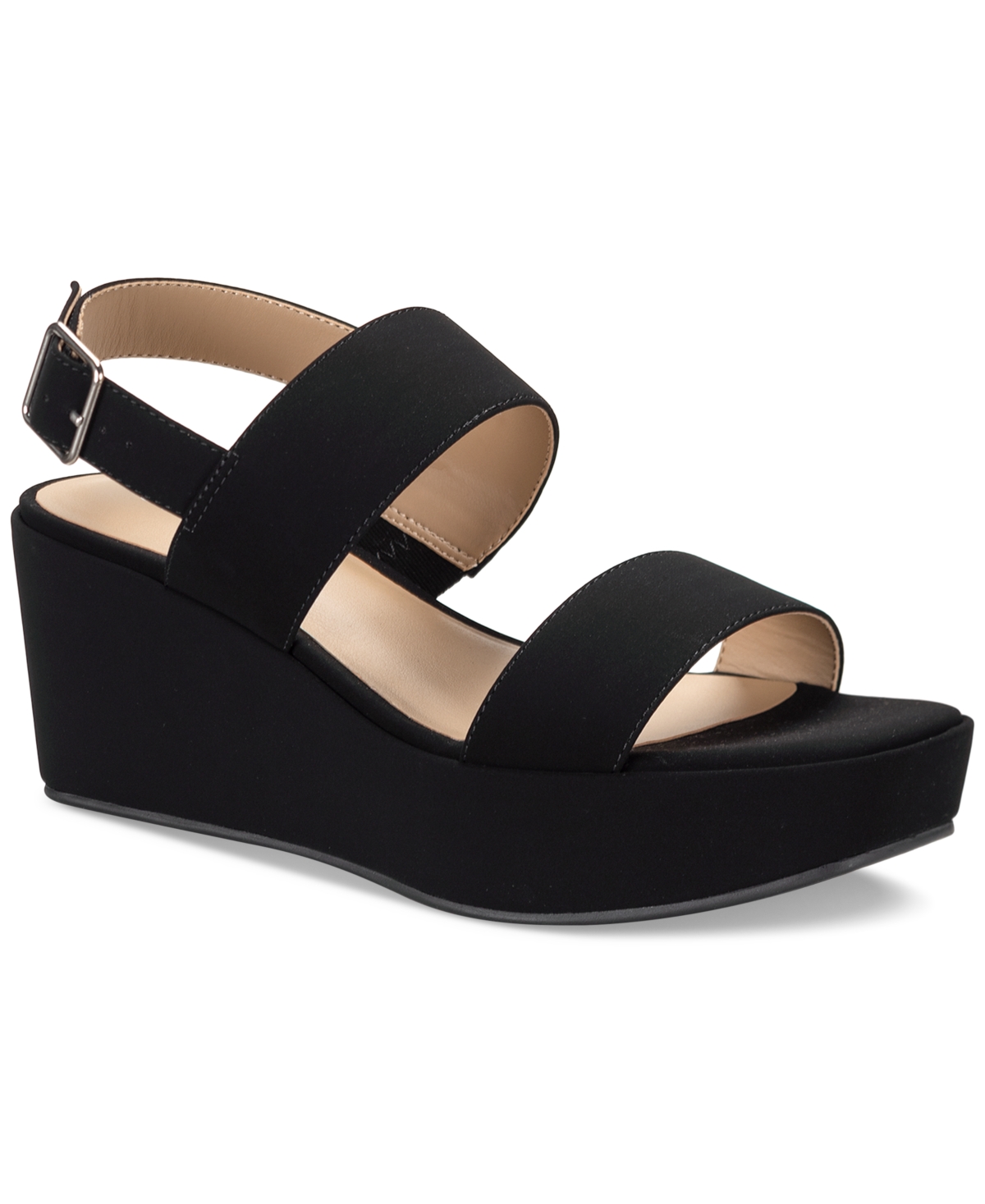 Click here for Style & Co Womens Ardenn Double-Strap Wedge Sandal... prices