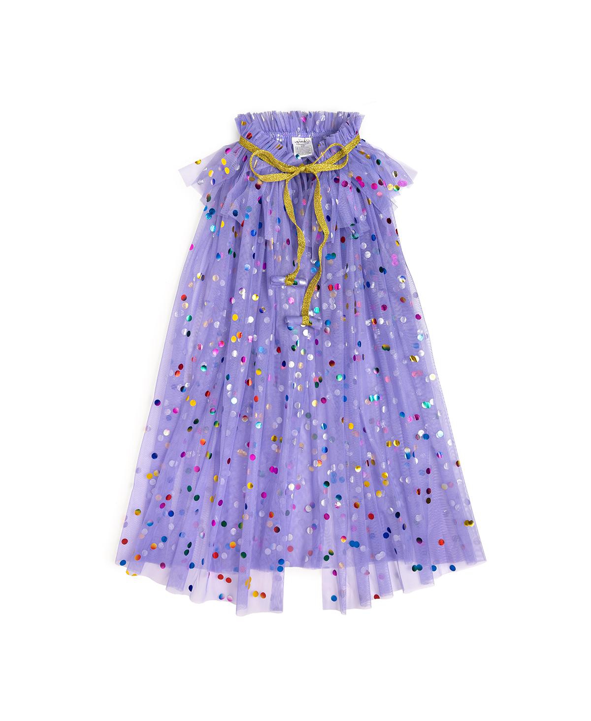 Click here for Sweet Wink Girls Lavender Confetti Cape - Lavender prices